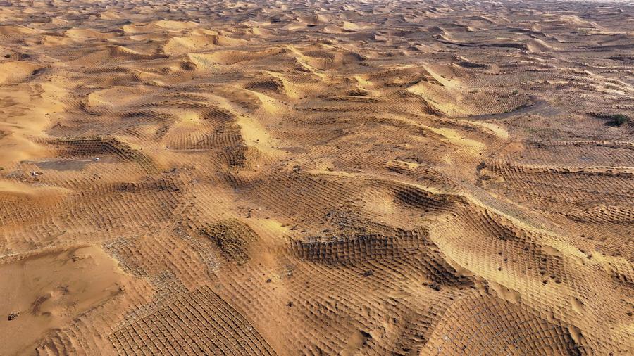 Xinhua Headlines: From surviving to thriving amidst sands, Chinese city ...